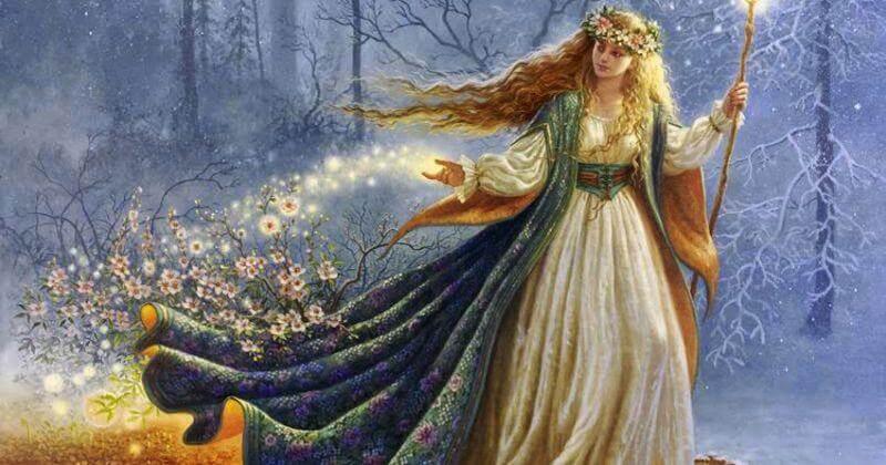 Ancient Goddess Of Spring